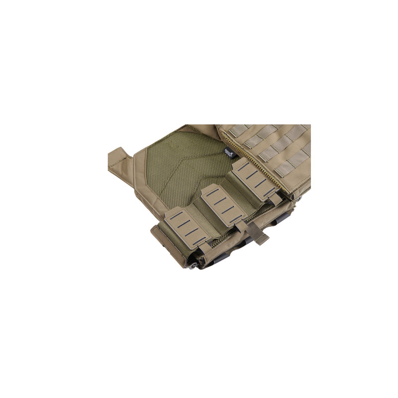Lancer Tactical 2018 Front/Back Pro Plate Carrier - (Ranger Green)